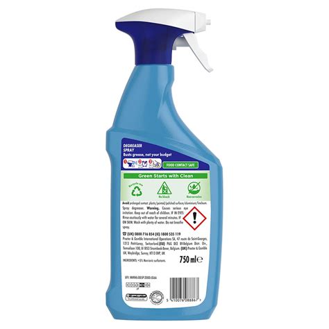 Deepio Professional Degreaser Spray 750ml Brennan Hygiene