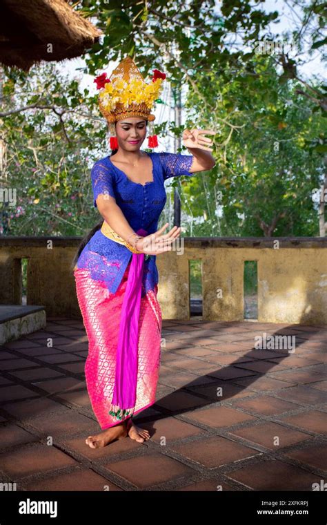 31 May 2017 Baliindonesia Female Traditional Legong Dancer At