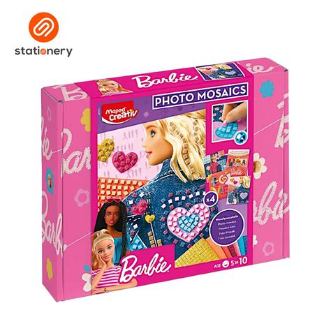 Maped Barbie Photo Mosaic Art Kit Sm Stationery
