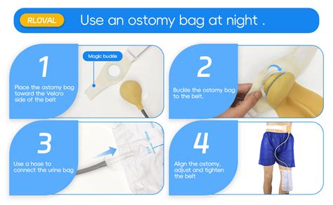 Colostomy Bags Reusable Drainable Pouches For Ostomy