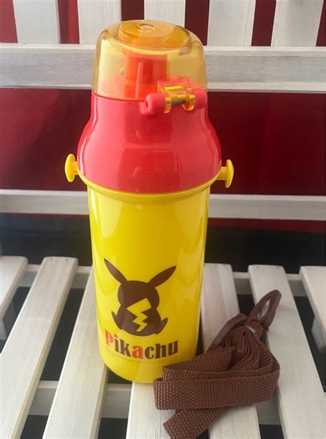 Pikachu Bottle Water 480ml Made In Japan Furniture And Home Living Kitchenware And Tableware