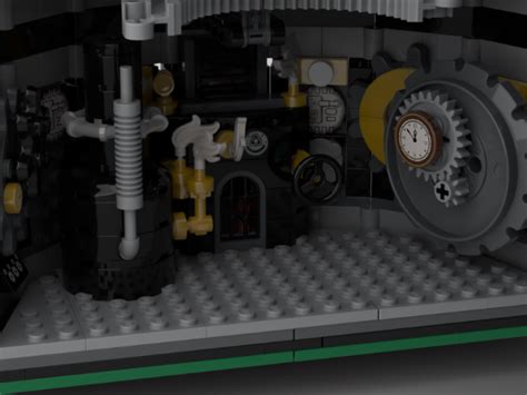 Lego Moc Clockwork Castle By Ns6 Rebrickable Build With Lego