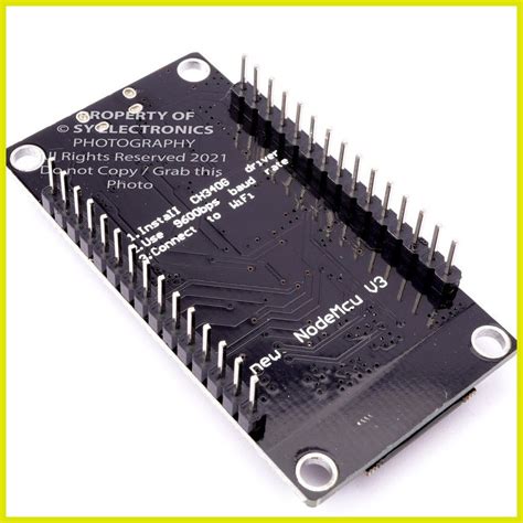 ∈ Nodemcu V3 Esp8266 With Micro Usb Esp 12e Arduino Ch340 Wifi Iot