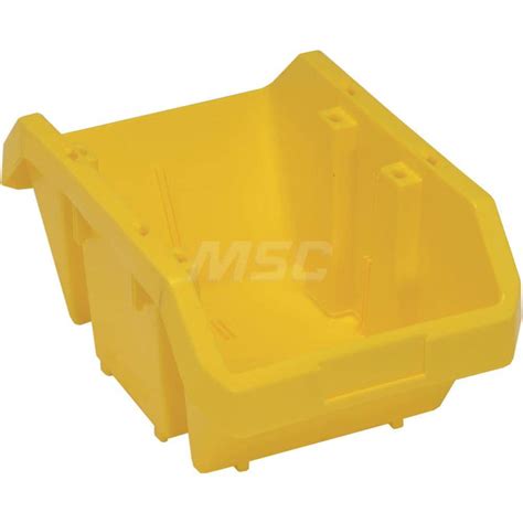Quantum Storage Plastic Stack And Nest Bin Yellow Msc Direct