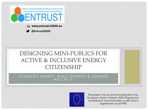 Pdf Designing Mini Publics For Active And Inclusive Energy Citizenship