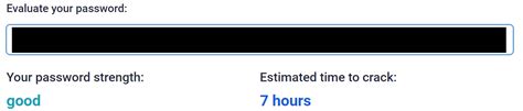 Bens Blog Password Strength Testing Tool
