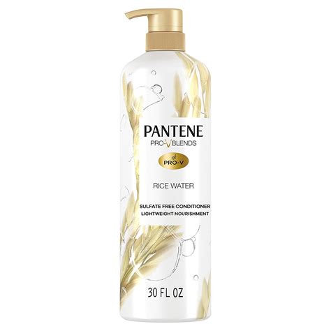 Pantene Conditioner With Rice Water Protects Natural Hair