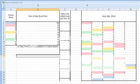 How Do I Get Sumproduct To Ignore Empty Cells Mrexcel Message Board