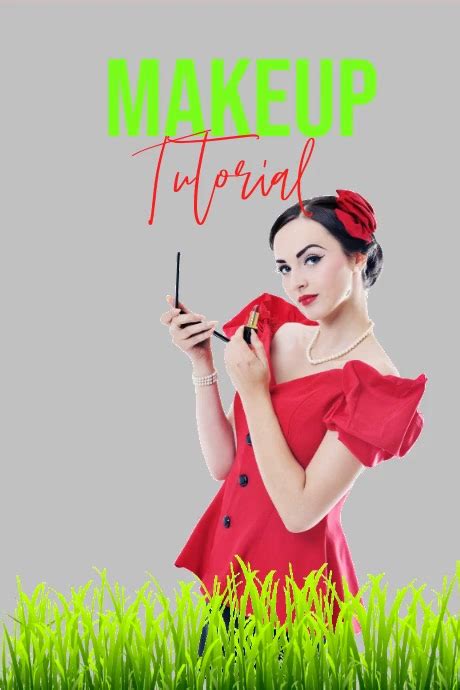 Makeup Tutorial Template Postermywall