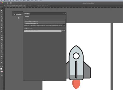 scripting illustrator rasterweb