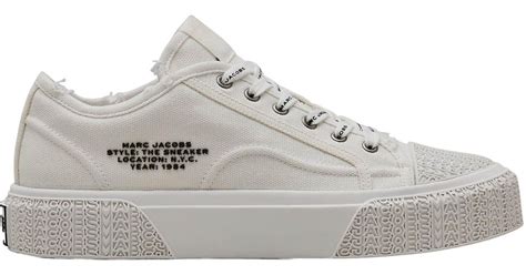Marc Jacobs Round Head Sneakers In Gray Lyst
