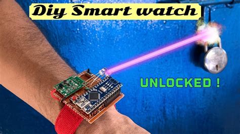 unlock doors with this diy smartwatch arduino project youtube