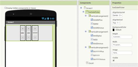 number or month and year only picker mit app inventor help mit app inventor community