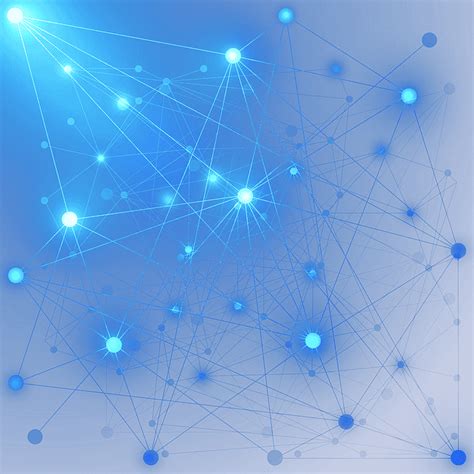 Blue Technology Background Luminous Efficiency Graphic Light Effect Pattern Science And