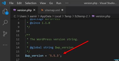 How To Check WordPress Version Visual Ways