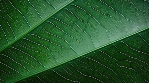 Premium Ai Image Tree Leaf Macro Background Texture