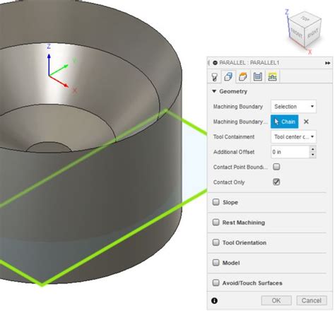 Adding 3d Tool Path Containment Autodesk Community