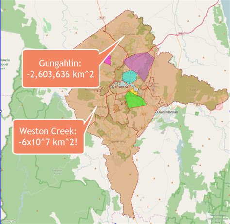 Java Anylogic Compensating For Double Overflow In Gisregionarea