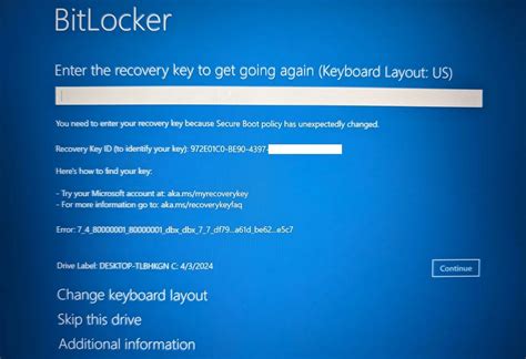 如何在 Windows 11 上更新 Kb5040442 後修復 Bitlocker 啟動復原畫面 数字指南