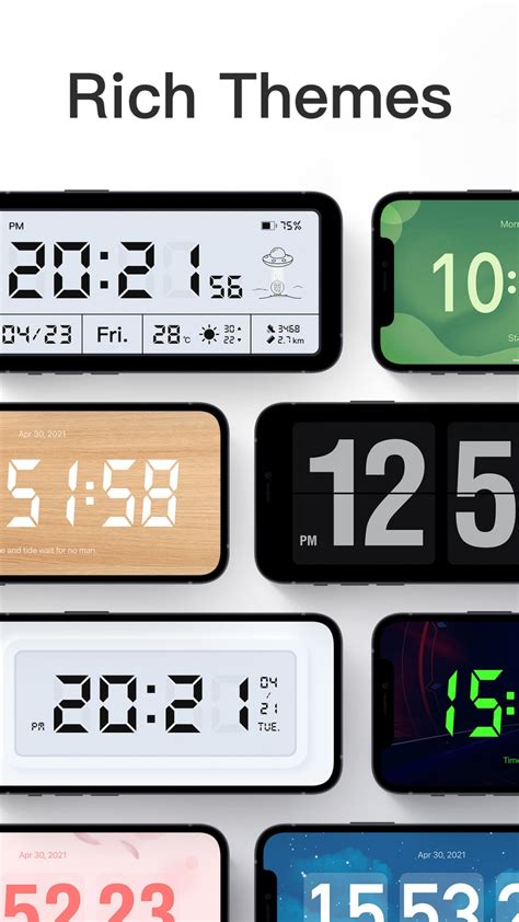 Dclock Digital Flip Clock Para Iphone Descargar