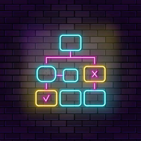 Algorithm Structure Tree Vector Icon On Transparent Background Outline Algorithm Structure