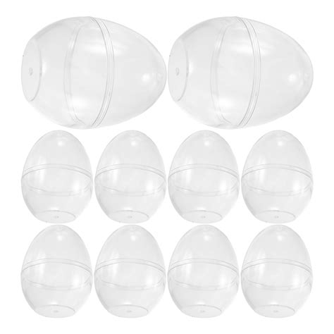Hemoton 12 Pcs Jumbo Eggs Ester Party Supplies Easter Favors