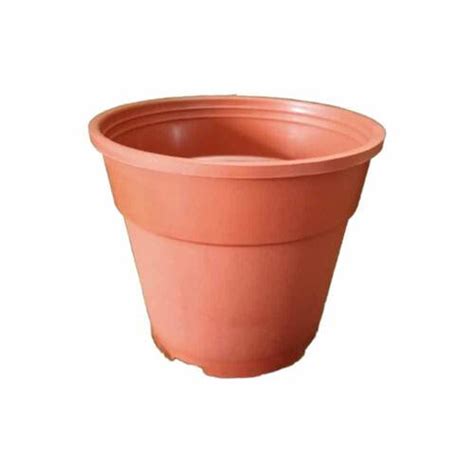 Plastic Flower Pots Color Brown At Best Price In Delhi Sri Ram Flowers