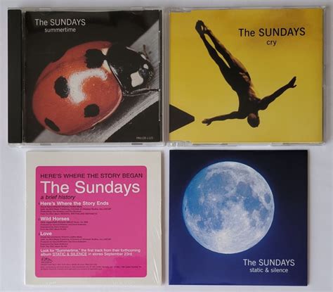 The Sundays 1997年 Promo Cd4枚 Summertime Cry Static And Silence Uk ネオアコ