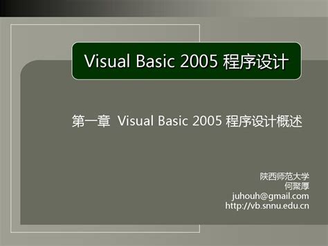 第1章 visual basic 程序设计概述 word文档在线阅读与下载 无忧文档