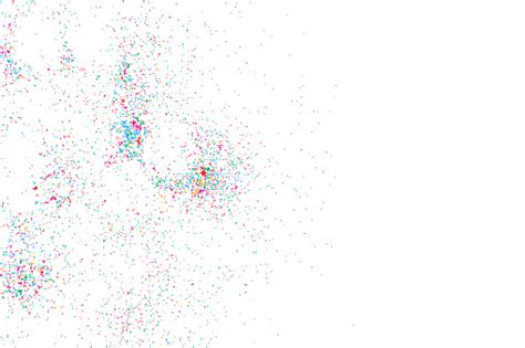 많은 백색 추상적인 배경에 고립 색종이와 다채로운 축 하 배경 반짝이 조각 라운드 떨어지는 산 산 조각 색종이 타격의 만든 뿌려 임의의 패턴을 삭제 합니다 7월에 대한 스톡