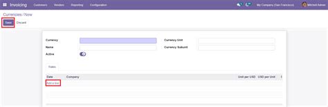 Odoo 15 Currencies In Invoicing Odoo V15 Community Edition