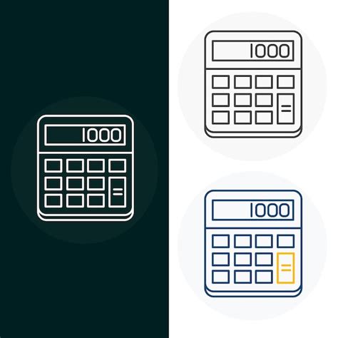 Premium Vector Calculator Vector Illustration Icon Design