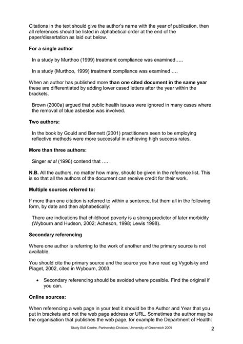 Harward Referencing Guidance 2009 Pdf