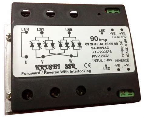 Forward Reverse 90amp Dc To Ac 3phase Solid State Relay At ₹ 2799piece