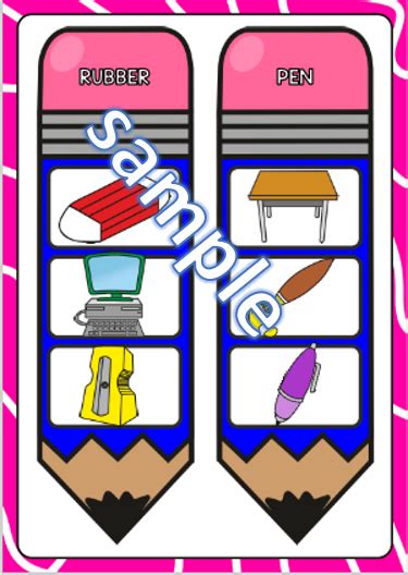 Classroom Objects Set Eslchallenge Classroom Objects Set Eslchallenge