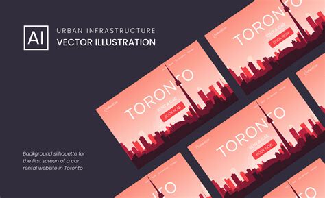 Urban Infrastructure Vector Illustration By Yulia Linnik On Dribbble
