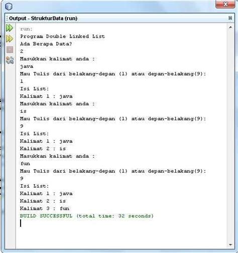 Contoh Program Stack Java Brain