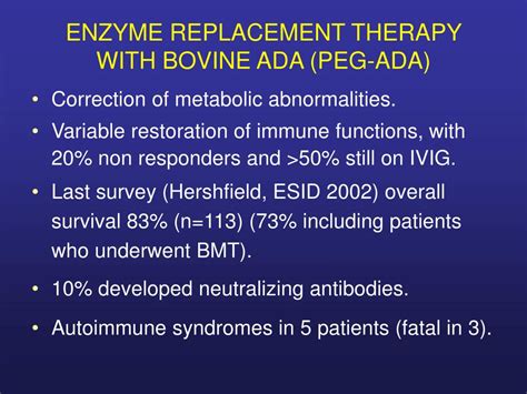 PPT Adenosine Deaminase ADA Deficiency PowerPoint Presentation Free Download ID