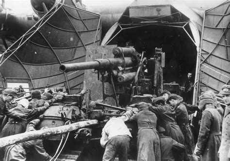 Jets A German 88 Cm Flak Gun Being Loaded Into A Me 323 Gigant Heavy Transport 1943 The Me