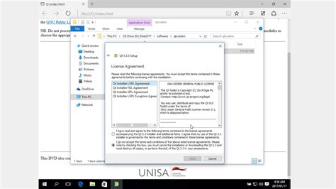 Cos3711 2017 Installing Qt 530 Youtube