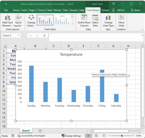 如何在excel图表中添加数据点的注释？极客教程