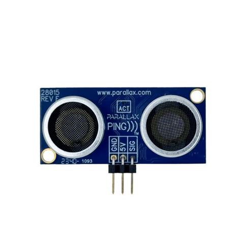 ping ultrasonic distance sensor parallax