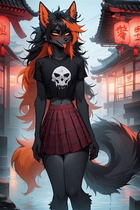 Attractive Girl 20 Furry Gothic By Darkcondemnedsoul On Deviantart