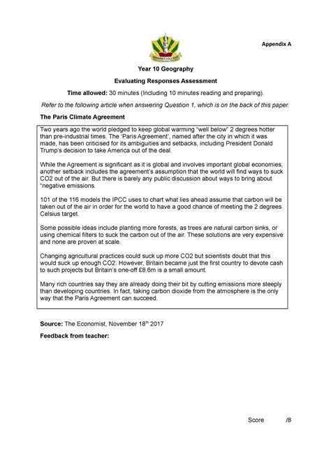 Office Open Xml Word Processing Document Copy Copy Copy Appendix A Year 10 Geography