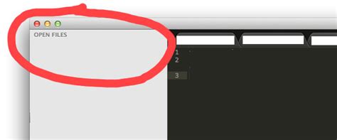 sublimetext2 sublime text 2 show folders sidebar in different
