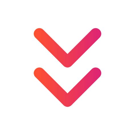 Arrow Down Generic Gradient Icon
