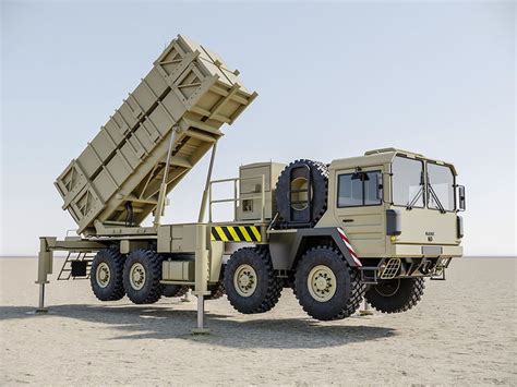 Rocket Launcher Man Kat Mim 104 Patriot 3d Model Cgtrader