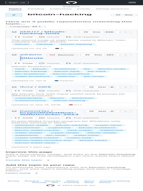 Bitcoin Hacking Github Topics Github Pdf Bitcoin Hacking Github Topics Github Pdf