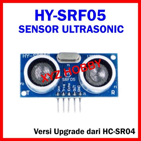Jual Sensor Jarak Ultrasonik HY SRF Upgrade Dari Ultrasonic HC SR Shopee Indonesia