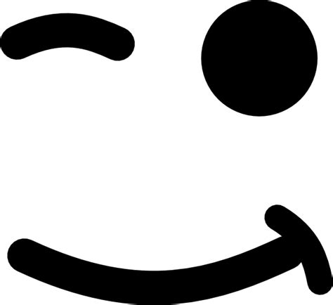 Wink Face Clip Art At Clker Com Vector Clip Art Online Royalty Free Public Domain
